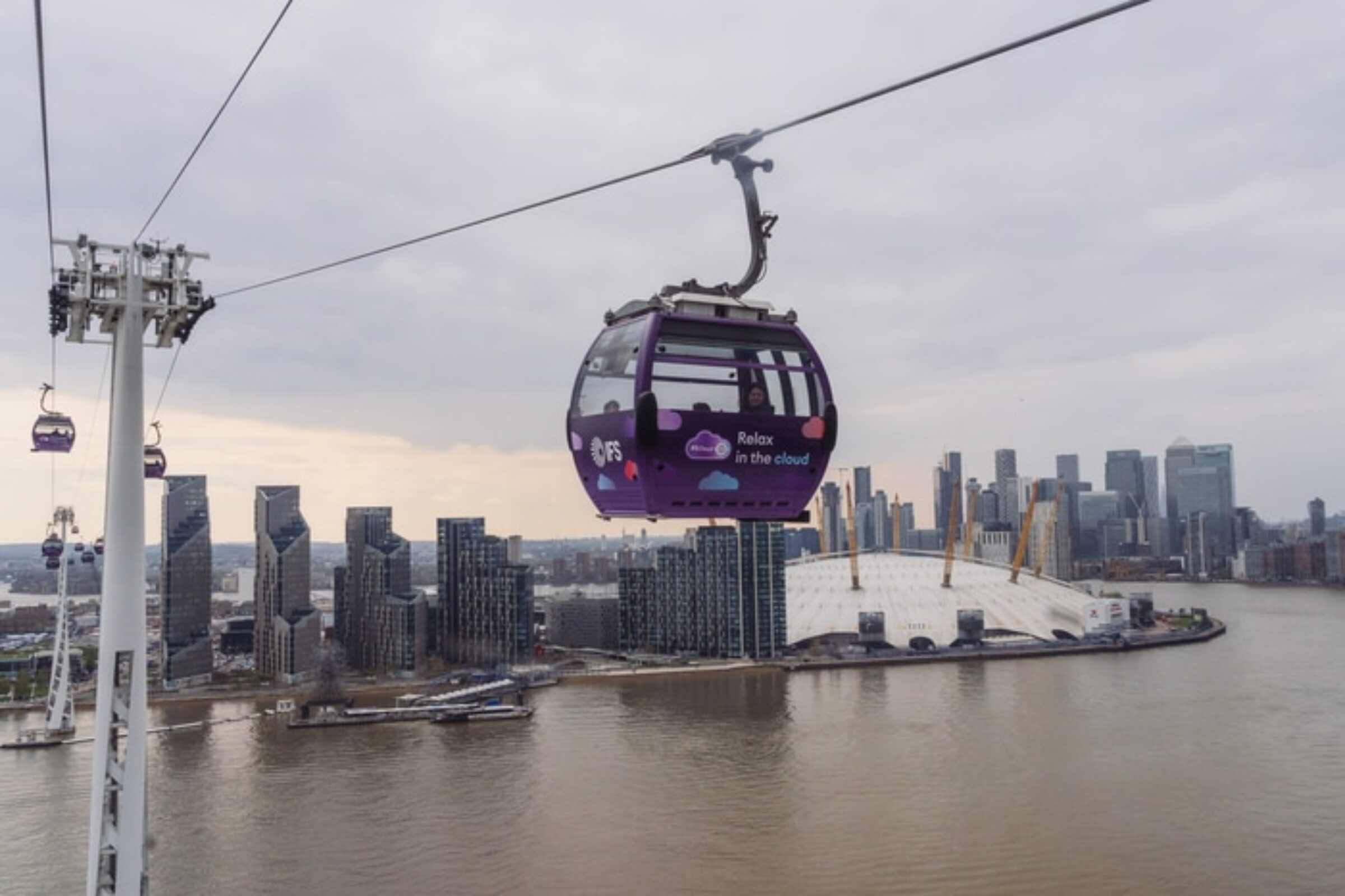 Téléphérique IFS Cloud : Survoler Londres