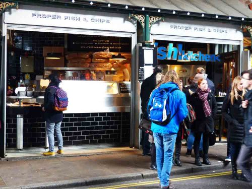 Fish ! Un restaurant de poissons à Borough Market