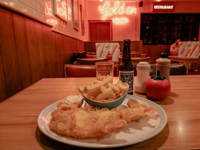 Golden Union : restaurant de Fish & Chips à Soho