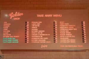 Golden Union : restaurant de Fish & Chips à Soho