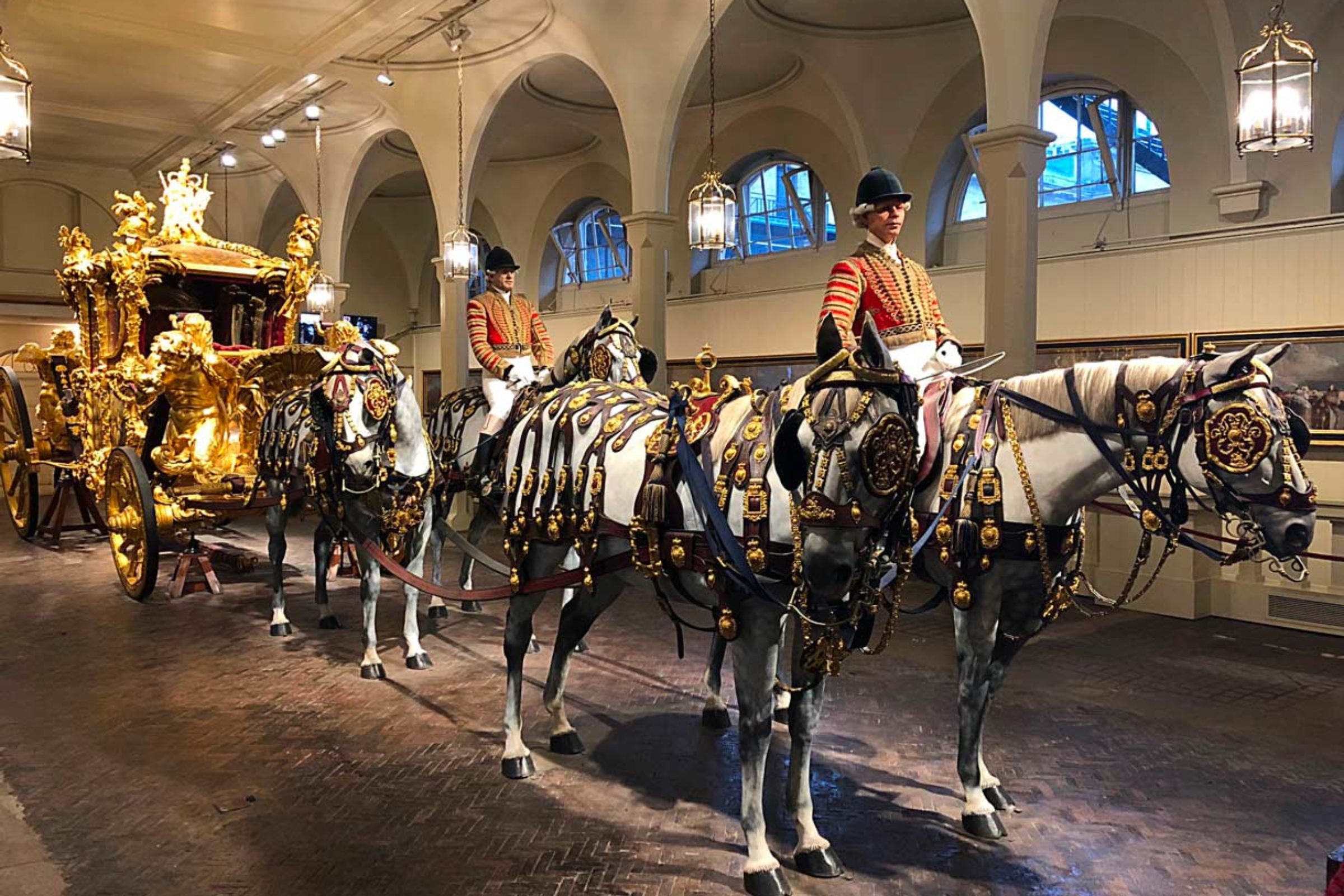 Royal Mews : écuries royales de Buckingham Palace